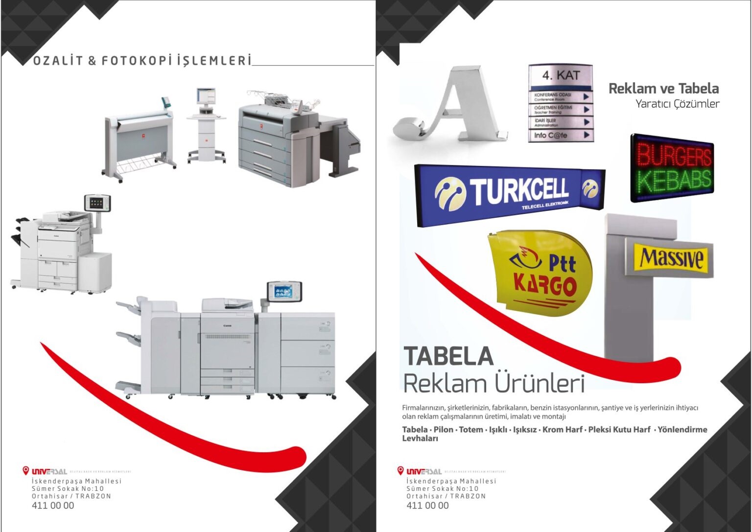 Universal Plan Copy, Ozalit, Tarama, Sayillastirma, İç Mekan - Dış ...